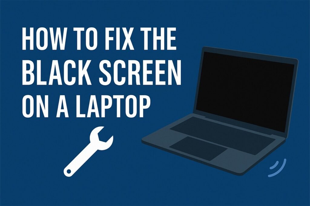 How To Fix A Laptop Black Screen (Step-by-Step)